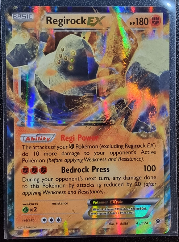 Regirock Ex Card