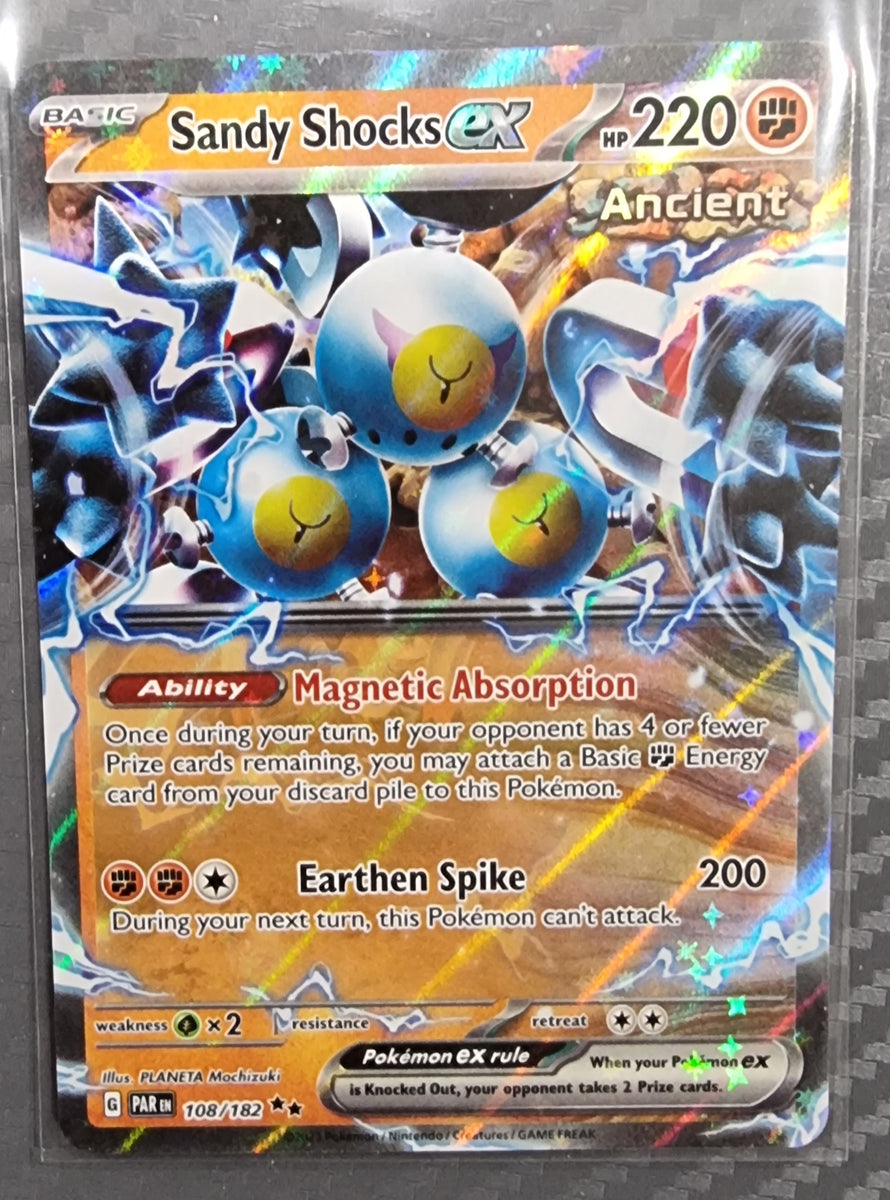 Sandy Shocks EX - Pokemon Paradox Rift Holo Foil Double Ultra Rare #10 ...