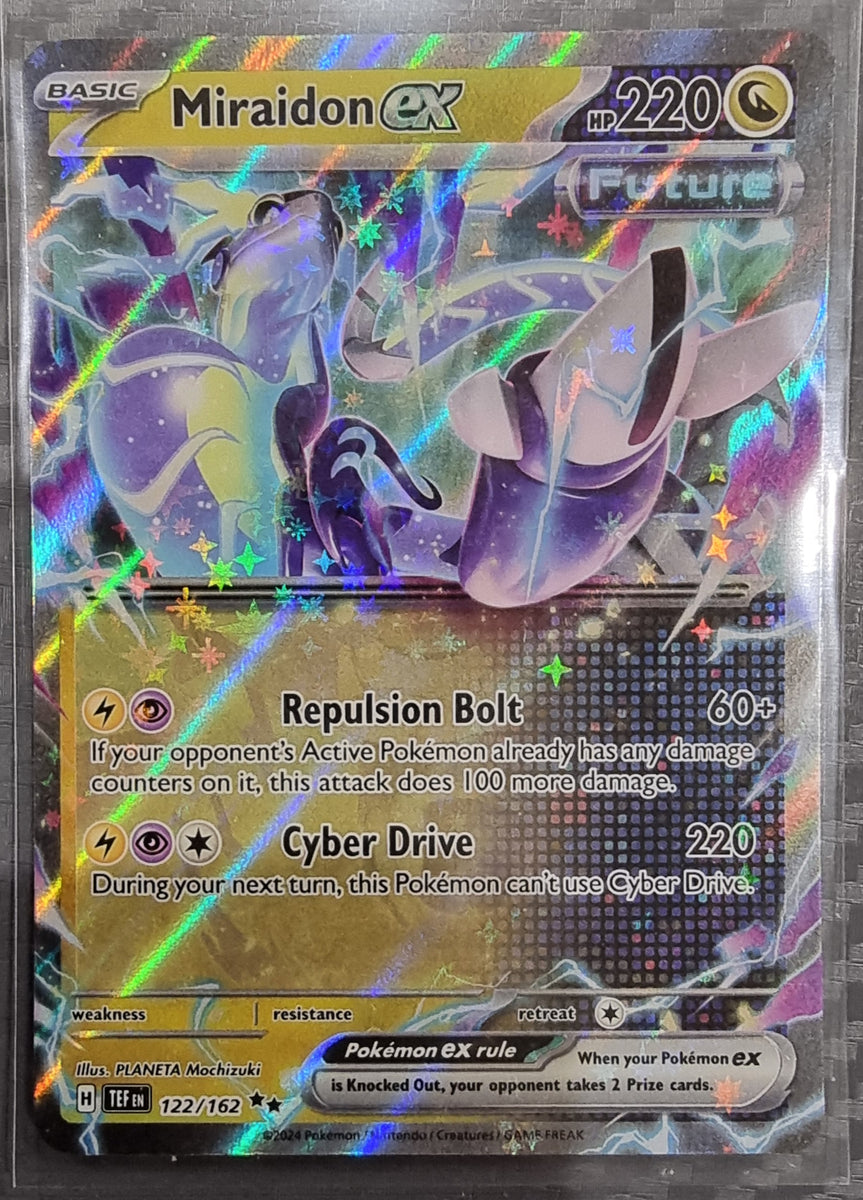 Miraidon EX - Pokemon Temporal Forces Holo Foil Double Rare #122/162 ...