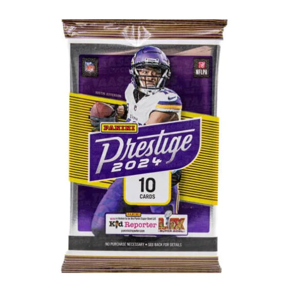 2024 Panini Prestige NFL Football cards - Retail Pack – The Traders ...