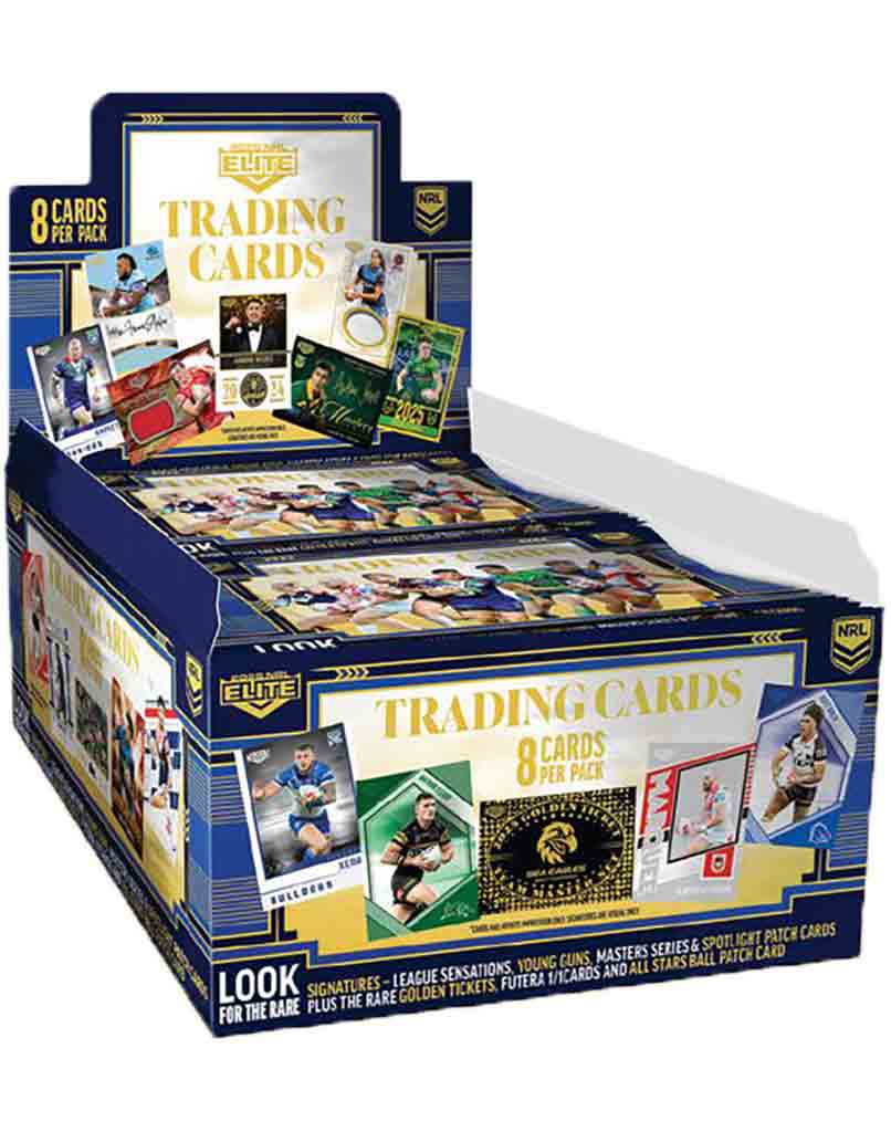 2025 TLA NRL Elite Rugby League cards - Retail Box (24ct) – The Traders ...