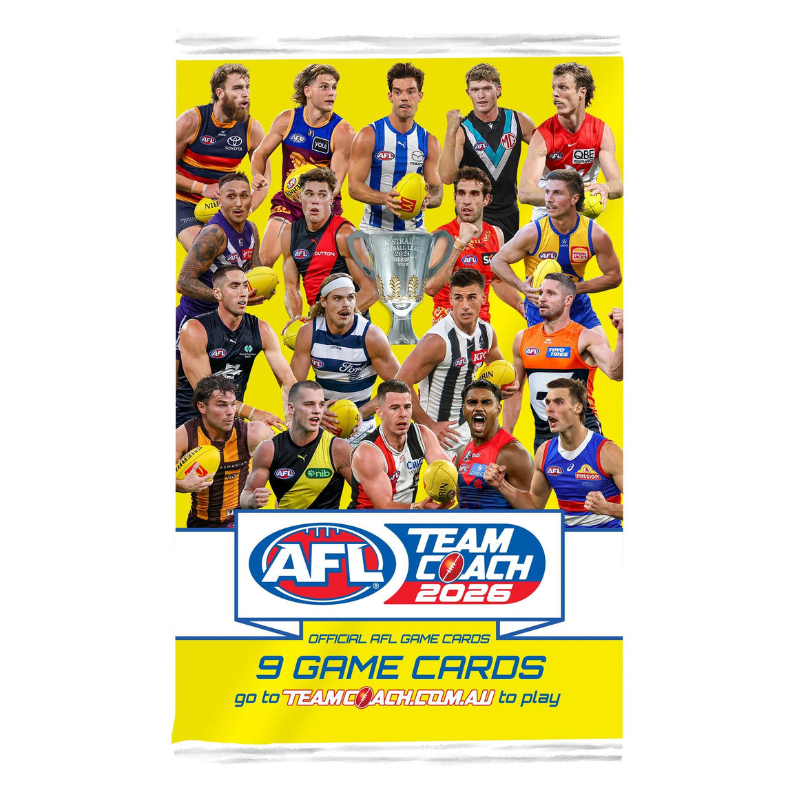 2026 TeamCoach AFL footy cards - Retail Pack – The Traders Australia