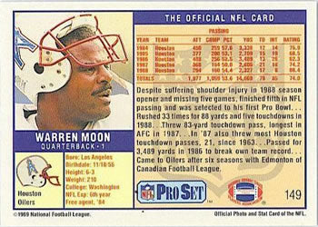 1989 NFL Pro Set Series 1 NFL Football - Retail Pack – The Traders ...