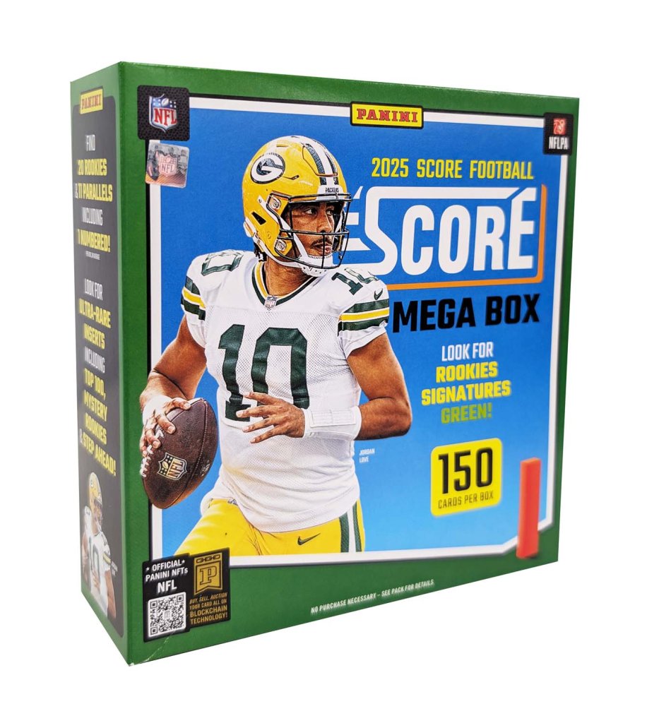 2025 Panini Score NFL Football cards - Mega Box – The Traders Australia