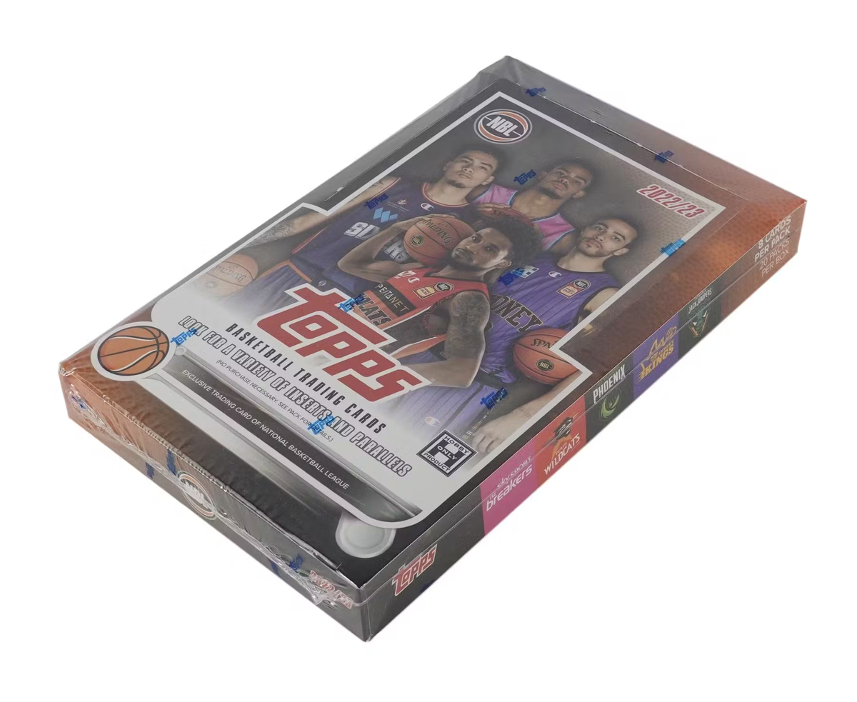 2022-23 Topps NBL Basketball cards - Hobby Box – The Traders Australia