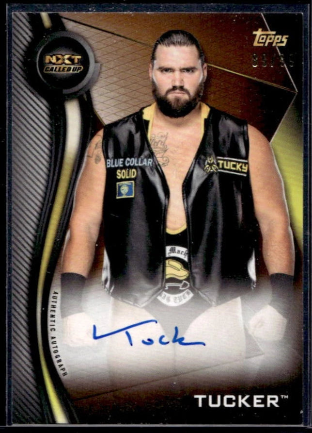 Tucker #/99 - 2019 Topps WWE Wrestling NXT Autograph BRONZE PARALLEL ...