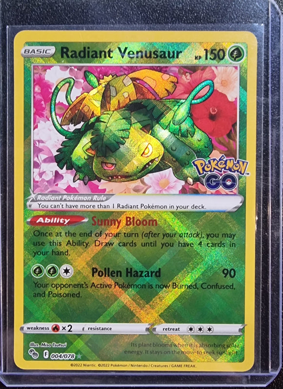 Shiny Venusaur Card