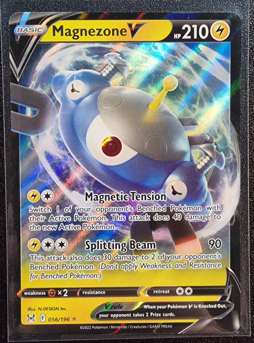 Magnezone V - Pokemon Lost Origin Holo Foil Ultra Rare #056/196 – The ...