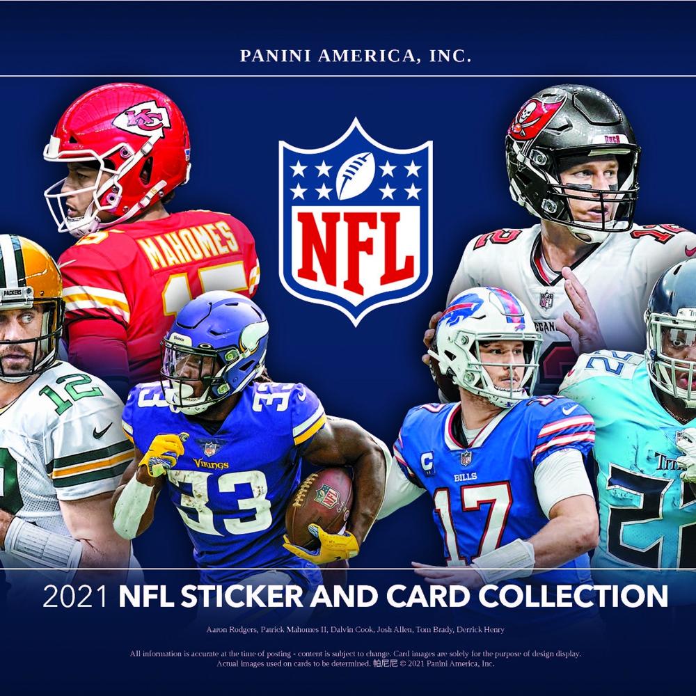 2021 Panini Sticker and Card Collection NFL Football - Retail Pack ...