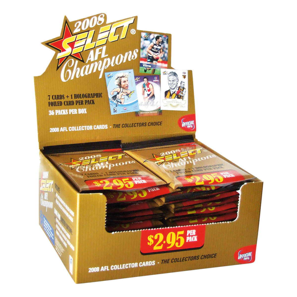 2008 Select AFL Champions footy cards - Retail Box (36ct) – The Traders ...