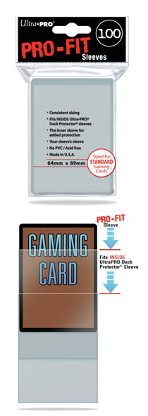 Ultra Pro PRO-FIT Inner Sleeves (100ct) – The Traders Australia