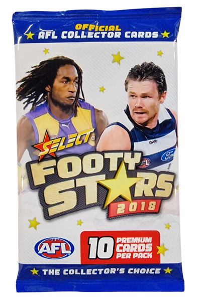 2018 Select Footy Stars AFL cards - Retail Pack – The Traders Australia