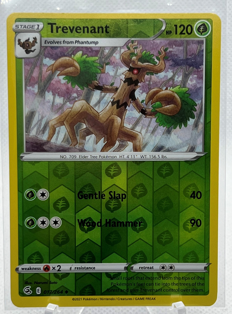 Trevenant - Pokemon Fusion Strike Reverse Holo #017/264 – The Traders ...