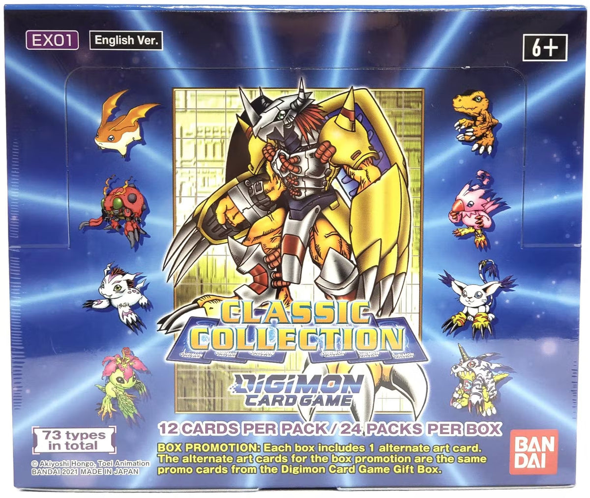 Digimon Card Game Series Classic Collection - Booster Box (24ct) – The ...